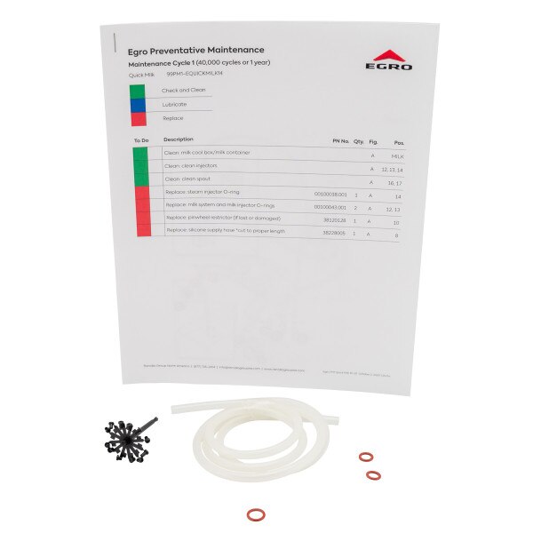 99PM1-EQUICKMILK14 - Rancilio Group NA Webstore